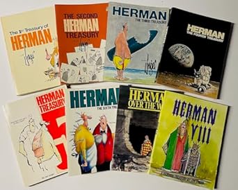 Treasury of Herman Paperback Book Collection, 8 Volumes: Jim Unger ...