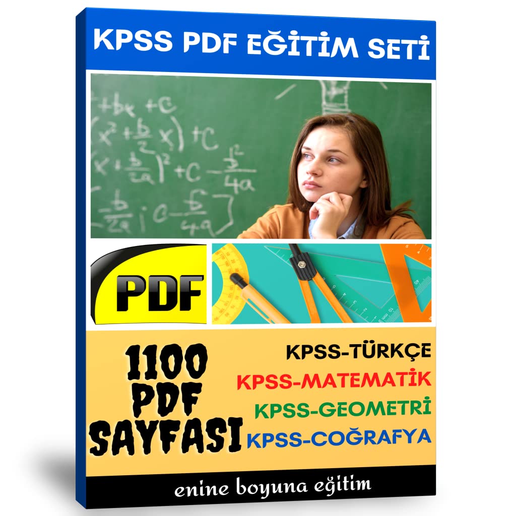 KPSS Hazırlık Eğitim Seti (1100 Sayfalık PDF Kitabı) : Enine Boyuna Eğitim: Amazon.com.tr: Kitap