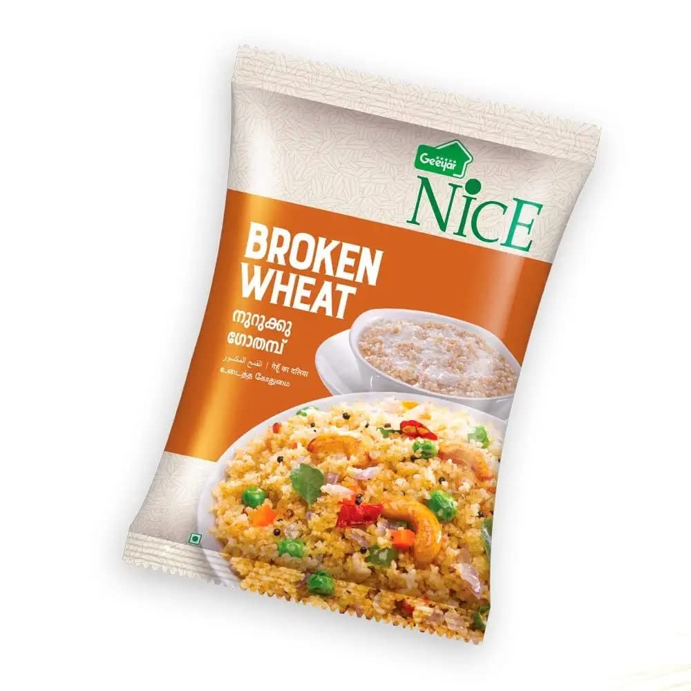 Geeyar Nice Brokan Wheat | Healthy and Nutritious Roasted Wheat Daliya ...