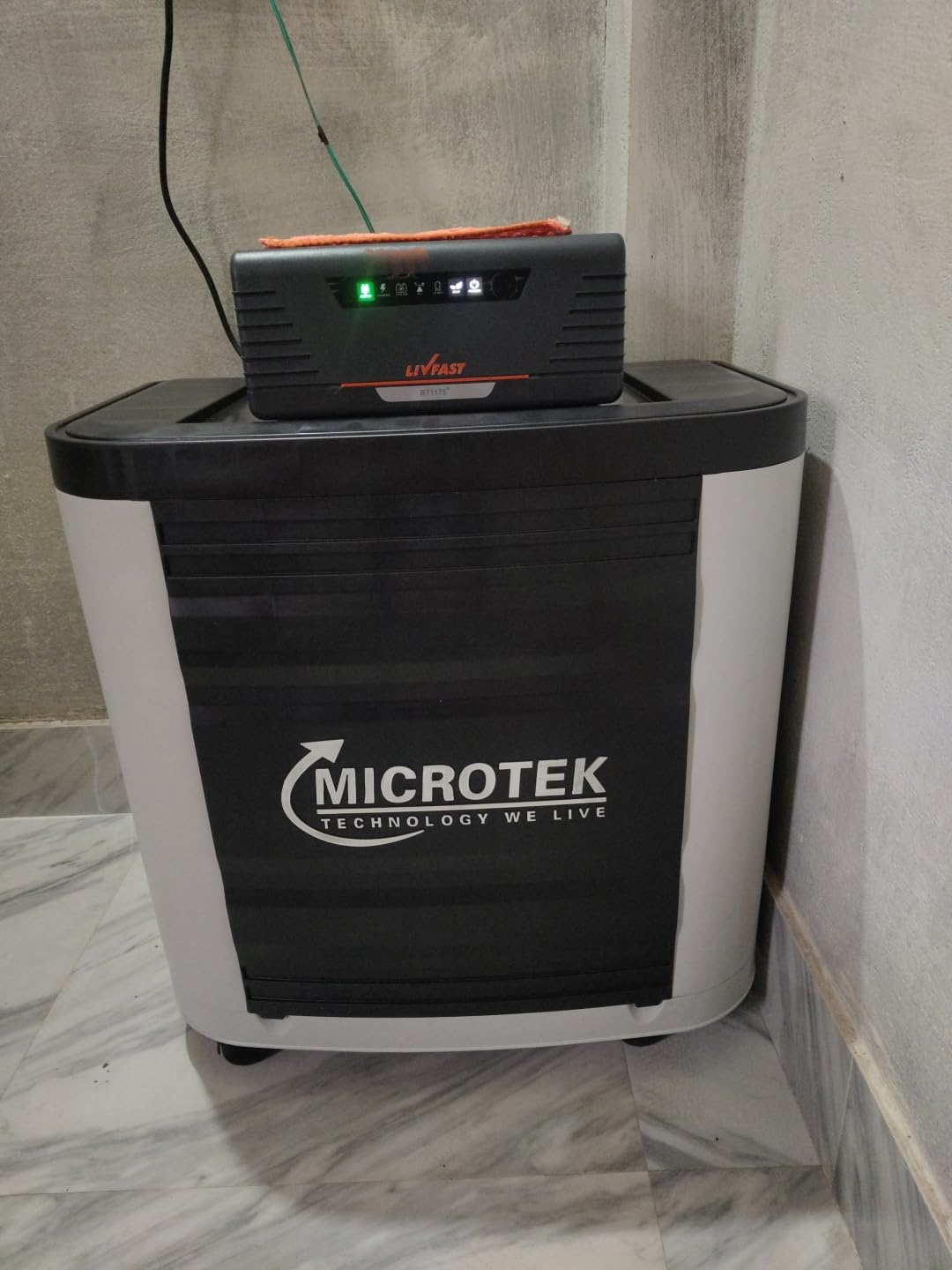Microtek Trolley for Single Tall Tubular Battery : Amazon.in: Home ...