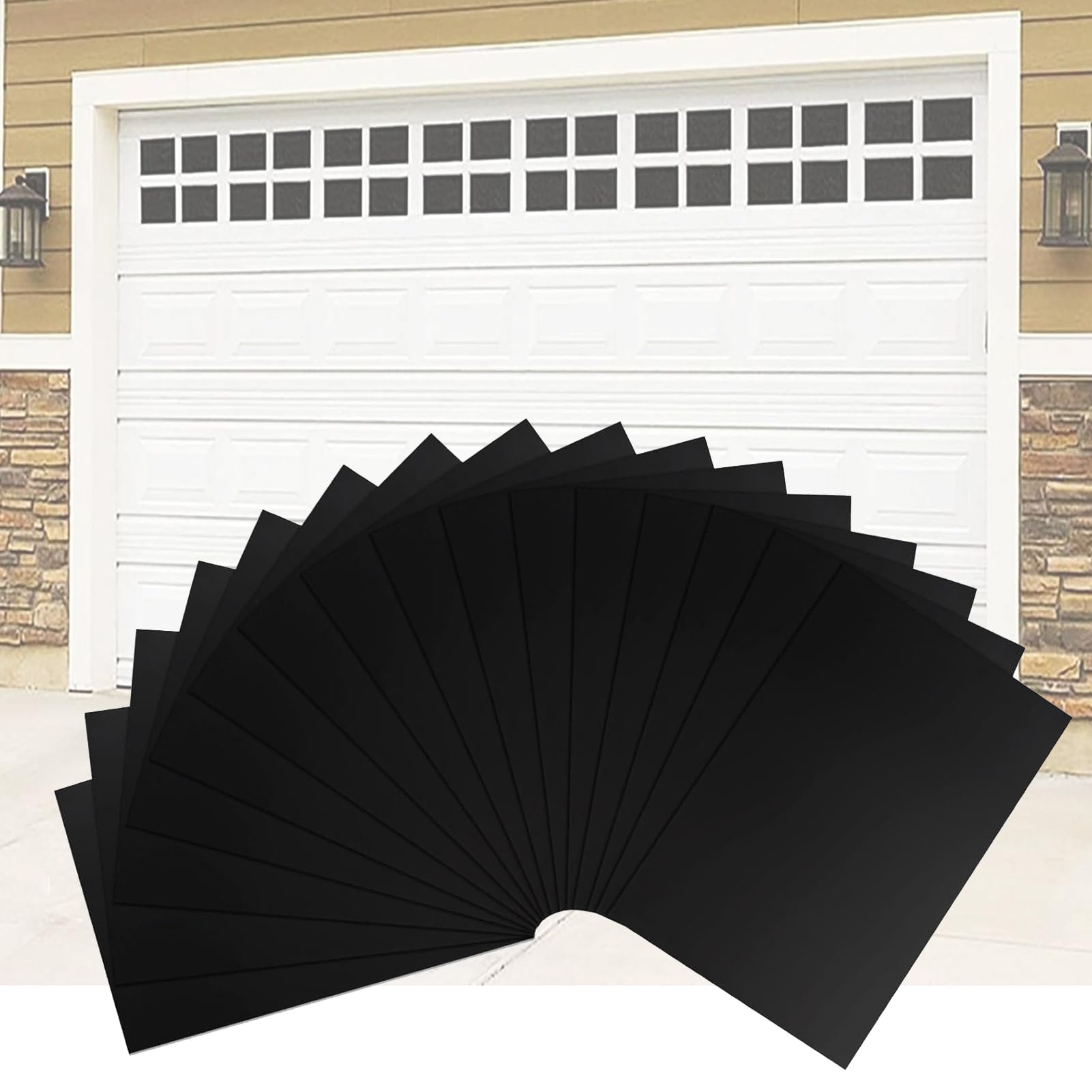 16 Pcs Magnetic Garage Door Windows Decorative Hardware Kit for Car ...