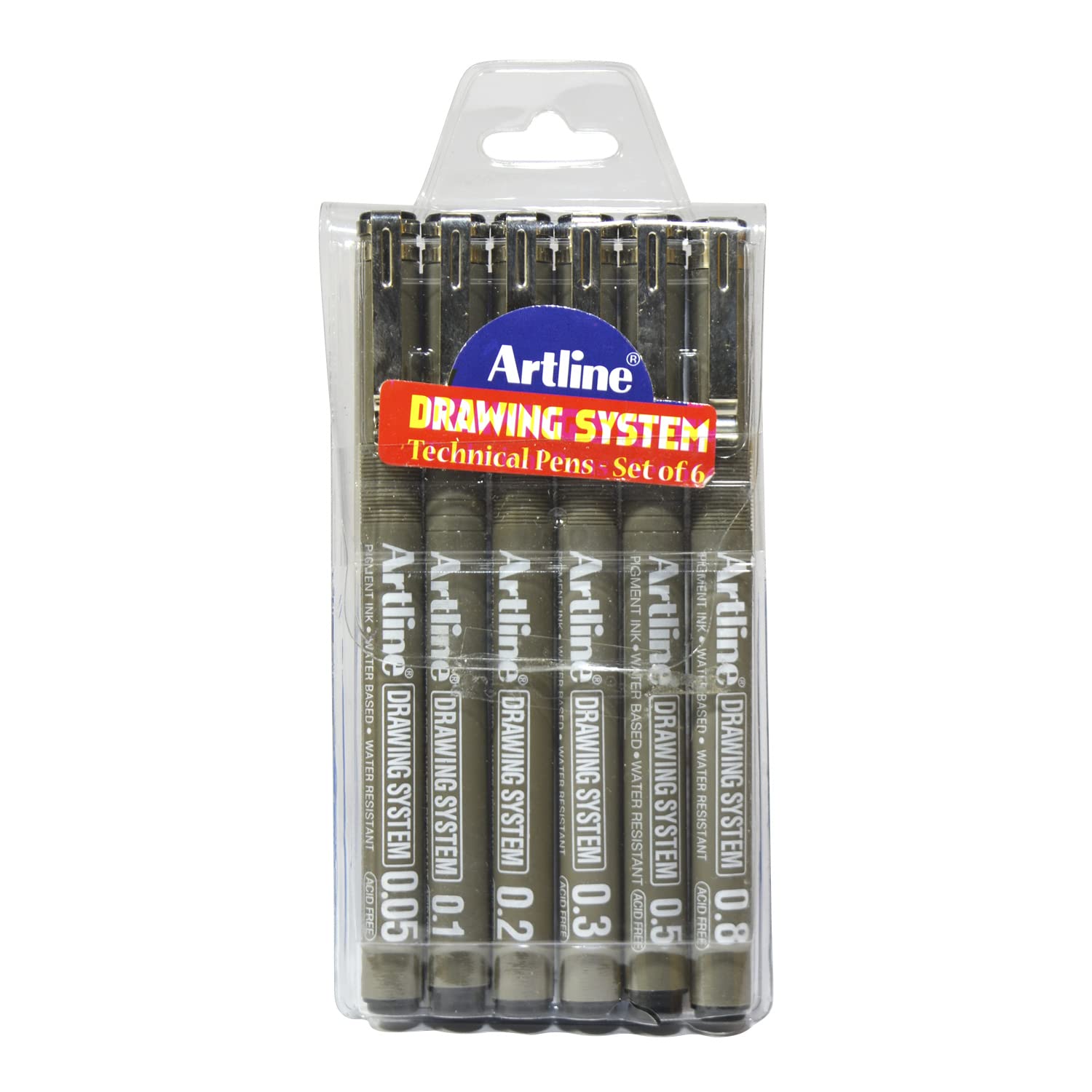 Artline Drawing System Fineliner Pen | Acid Free | Water Based ...