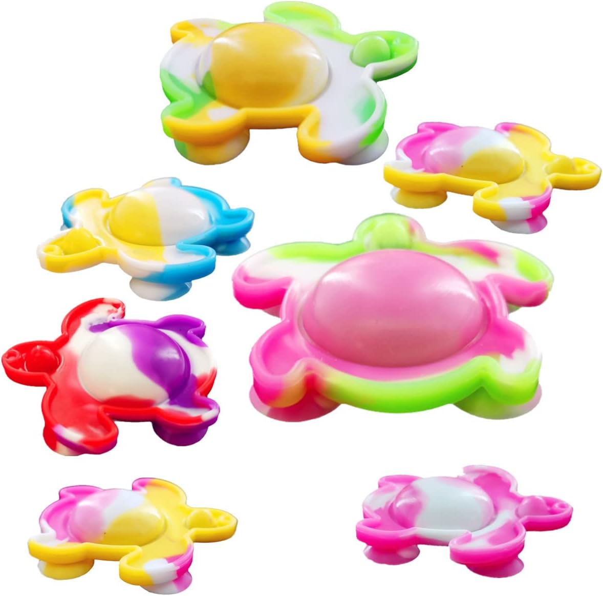 Amazon.com: 20 Packs Funny Present Unique Mini Turtle Assorted fidgets ...