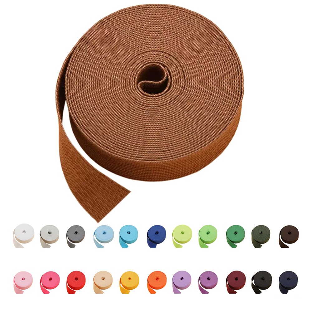Amazon.com: Elastic Band for Sewing,1 Inch 16 Yards Elastic Band High ...