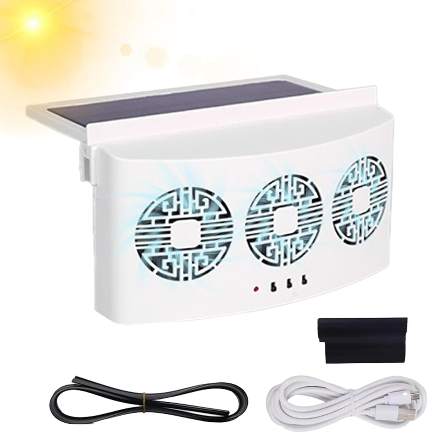 Amazon.com: Auto Window Exhaust Fan | Vehicle Ventilation Fan,Cool Down ...