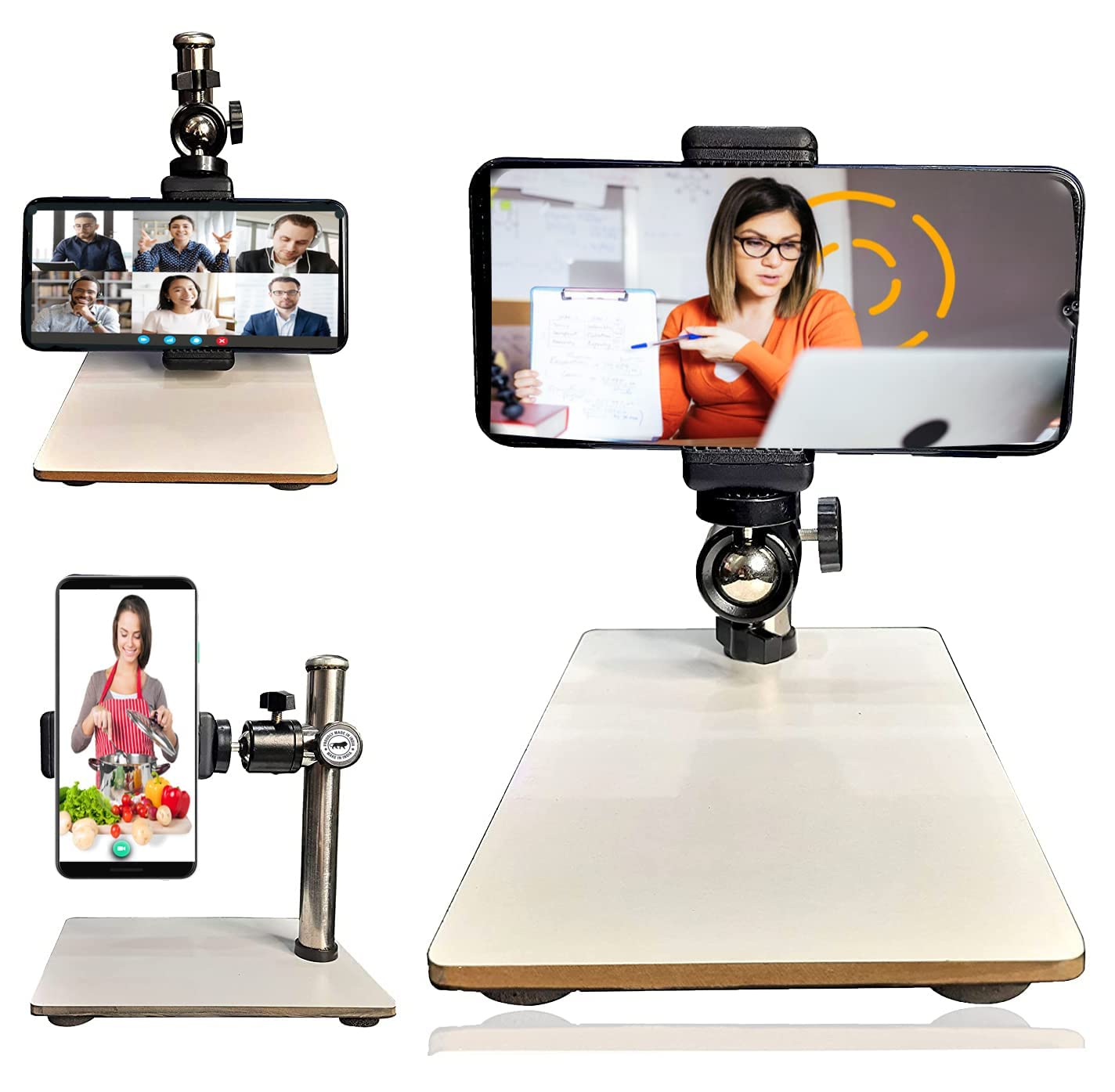 Buy Ajustable Phone Tripod, Cellphone Holder, Overhead Phone Mount ...