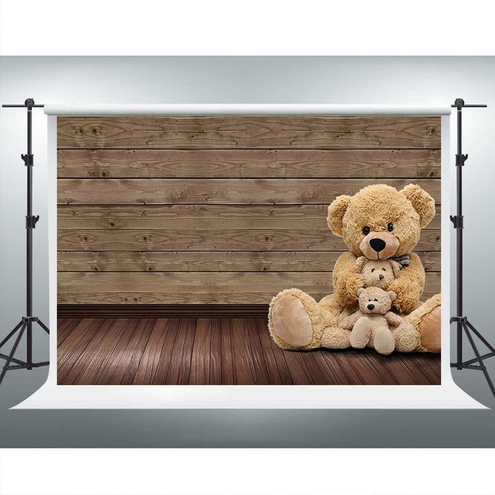 Amazon.com : VIDMOT 10x7ft Bear Backdrop for Photography Bear Baby ...