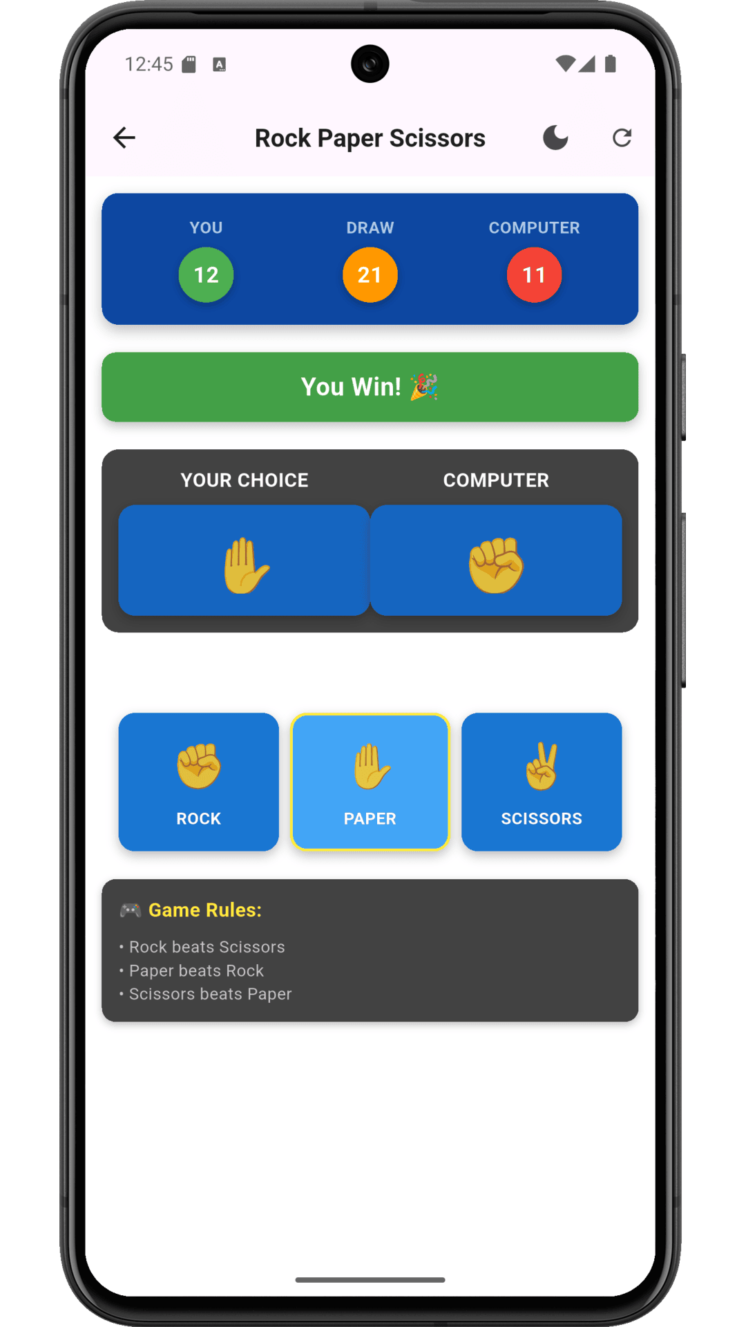 Rock Paper Scissors - App on Amazon Appstore