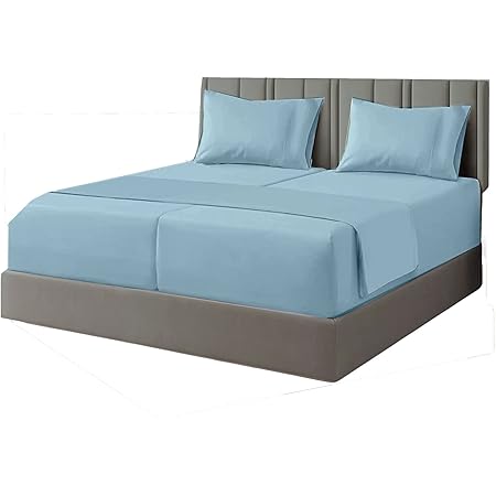 Amazon.com: Cottingon Split Queen Sheets for Adjustable Bed,Sheets for ...