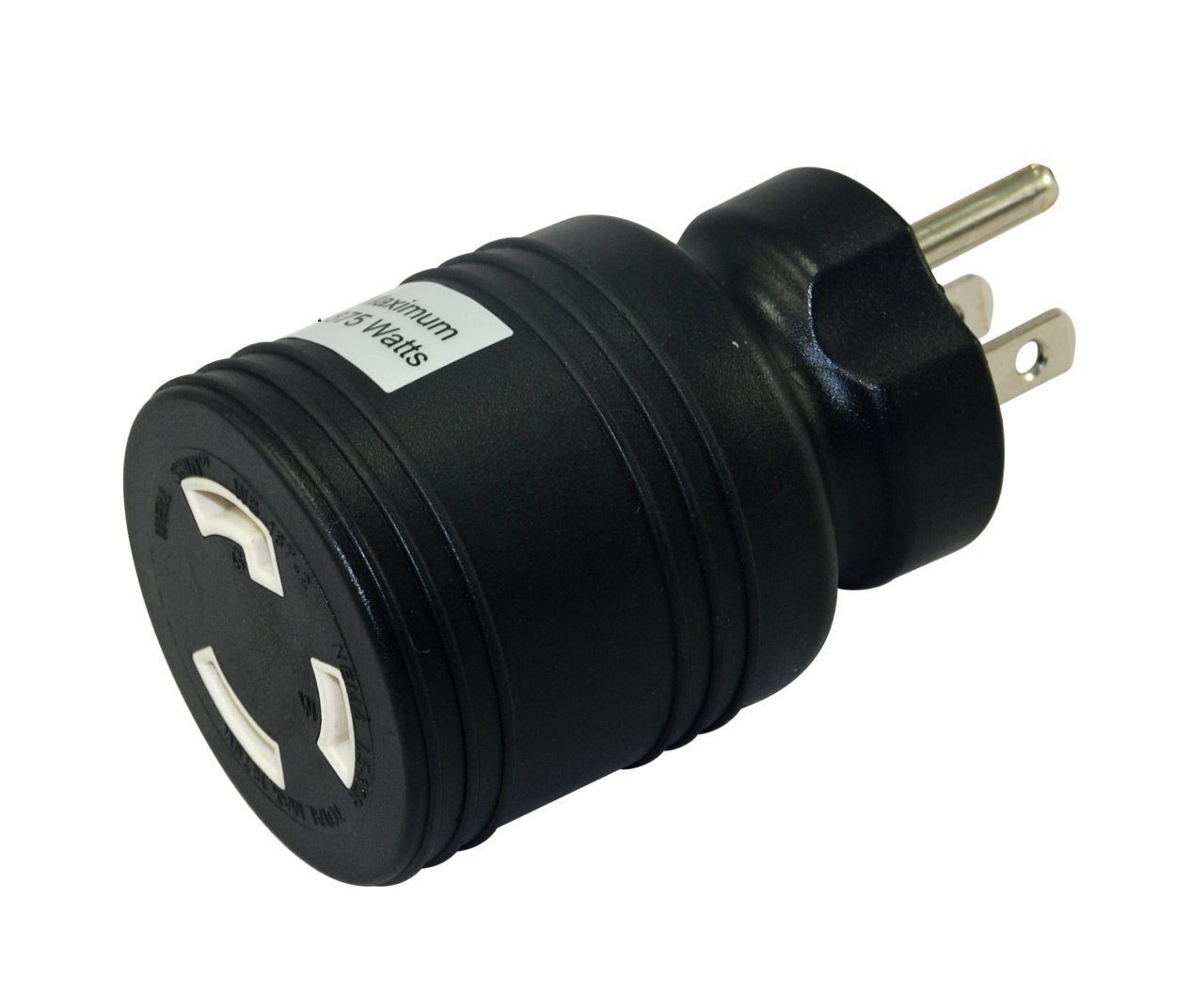 Amazon.com : Conntek 2-30222-BK Locking Plug Adapter, Black : Patio ...