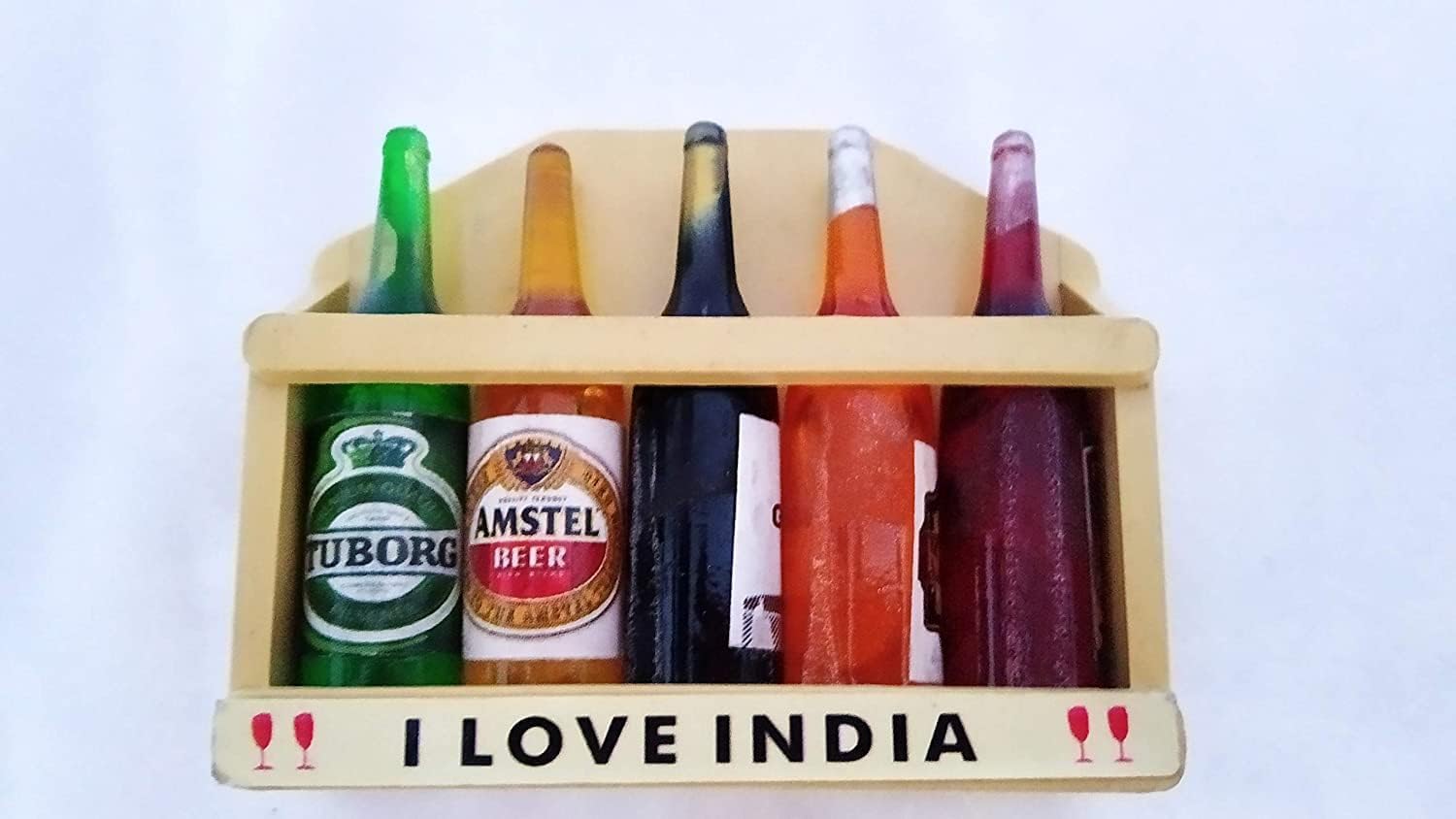 Amazon.com: Plastic Fridge Magnet (2.5 x 1 x 2.5 inch, Multicolour) for ...