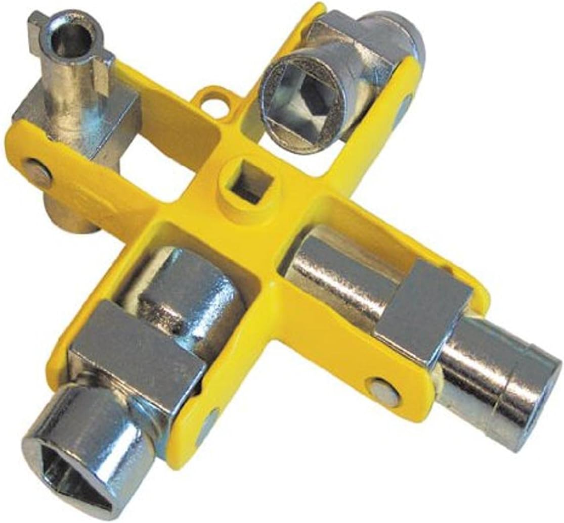 Knipex Control Cabinet Key "DoubleJoint" 62 mm (self-service card ...