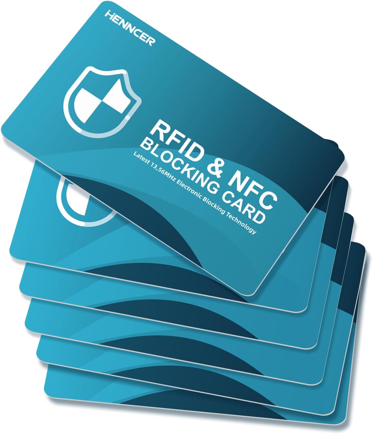 Amazon.com: Manyi 5Pcs RFID Blocking Card, Protection Entire Wallet and ...