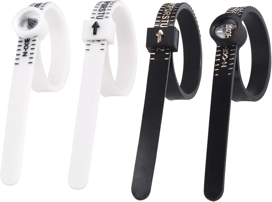 KEESIN Ring Sizer UK，Ring Sizer，Ring Measurement Tool A-Z，With ...