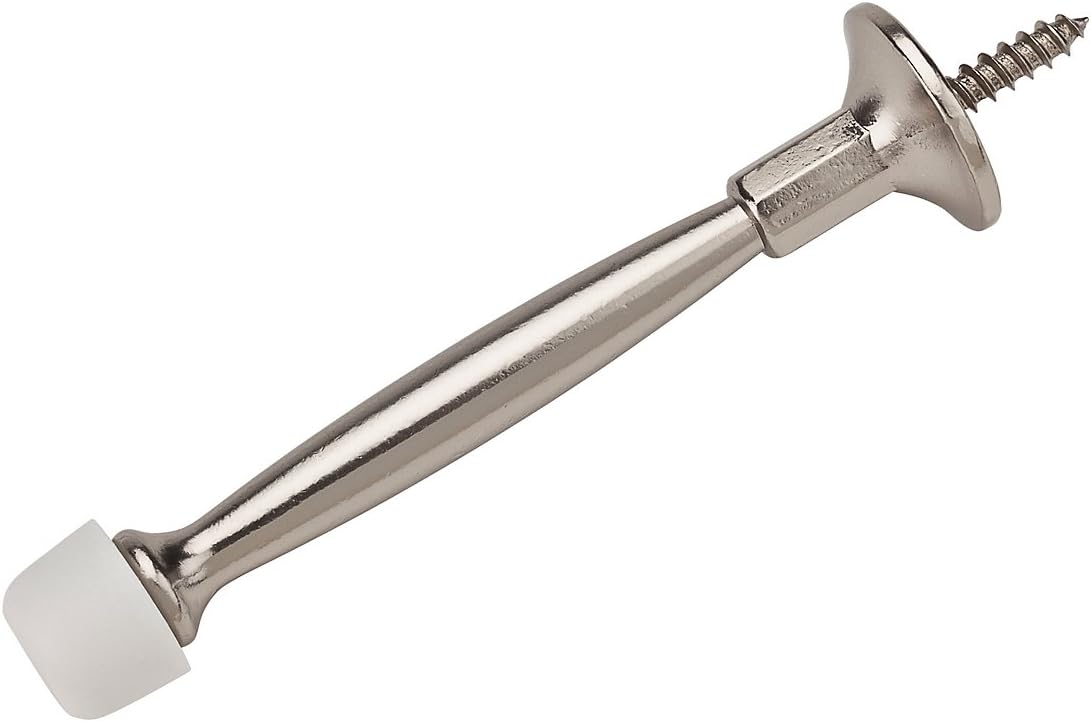 Amazon.com: Ives by Schlage 61MB15 Base Door Stop,Satin Nickel : Office ...