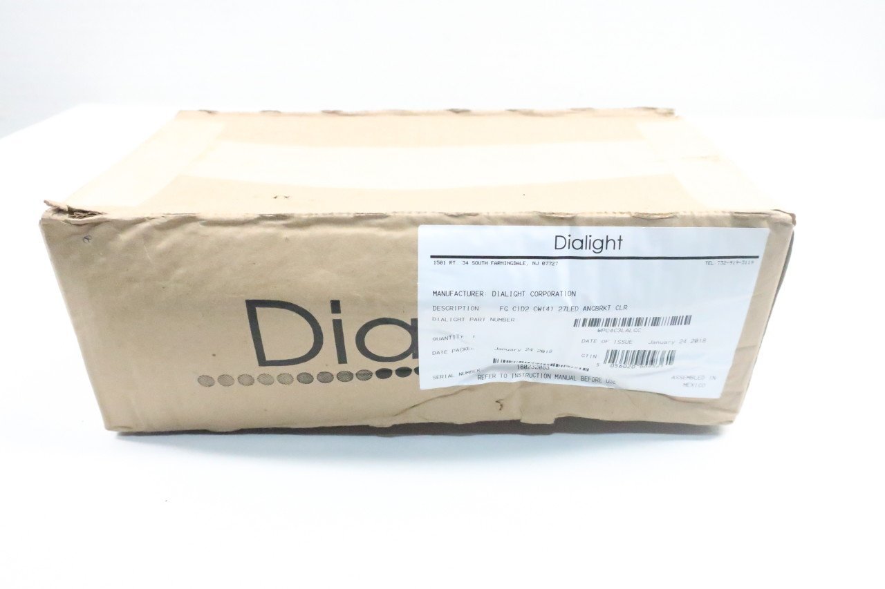 New DIALIGHT WPC4C3LALGC SAFESITE LED WALLPACK/Bulkhead 34W 100-277V-AC ...