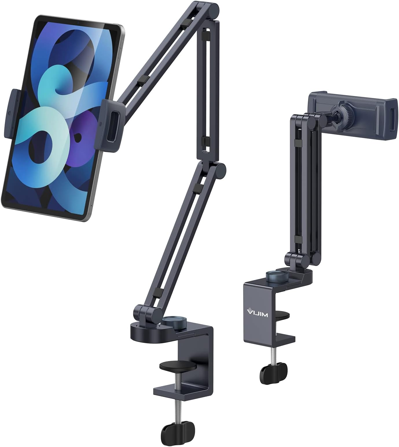 Amazon.com: jusmo LS31 Tablet Desk Mount Holder, Aluminum Adjustable ...