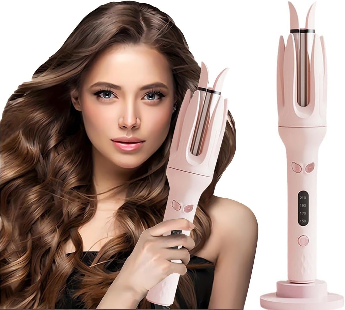 Amazon.com: Automatic Curling Iron，Four Temperature Levels can be ...