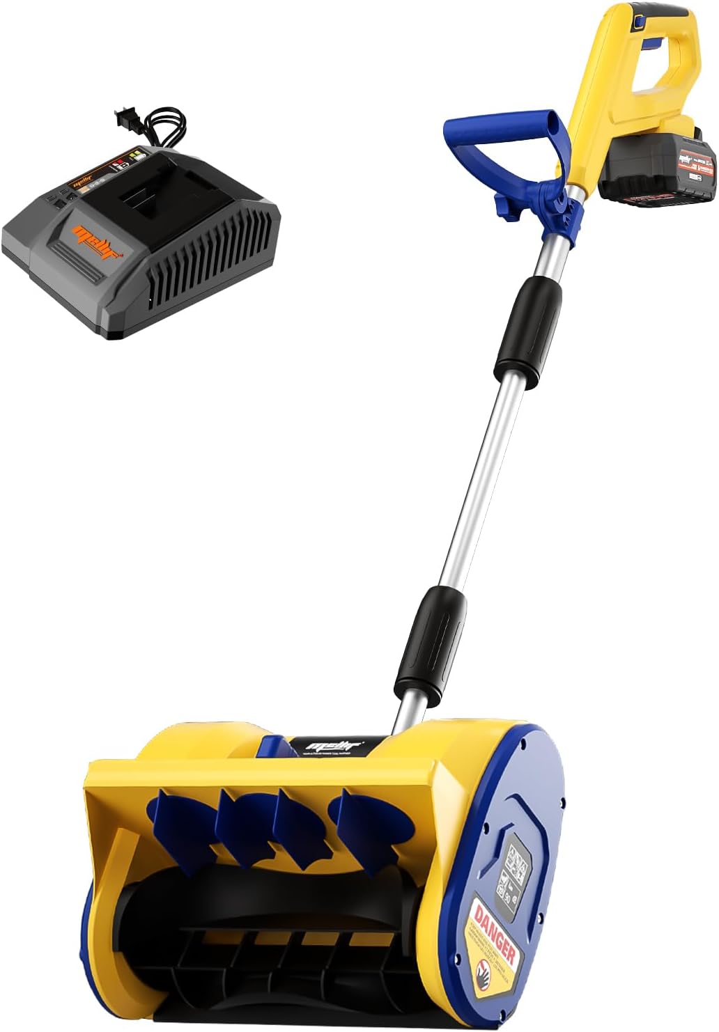 Pelle à neige sans fil compatible avec batterie Dewalt 20 V, souffleuse ...