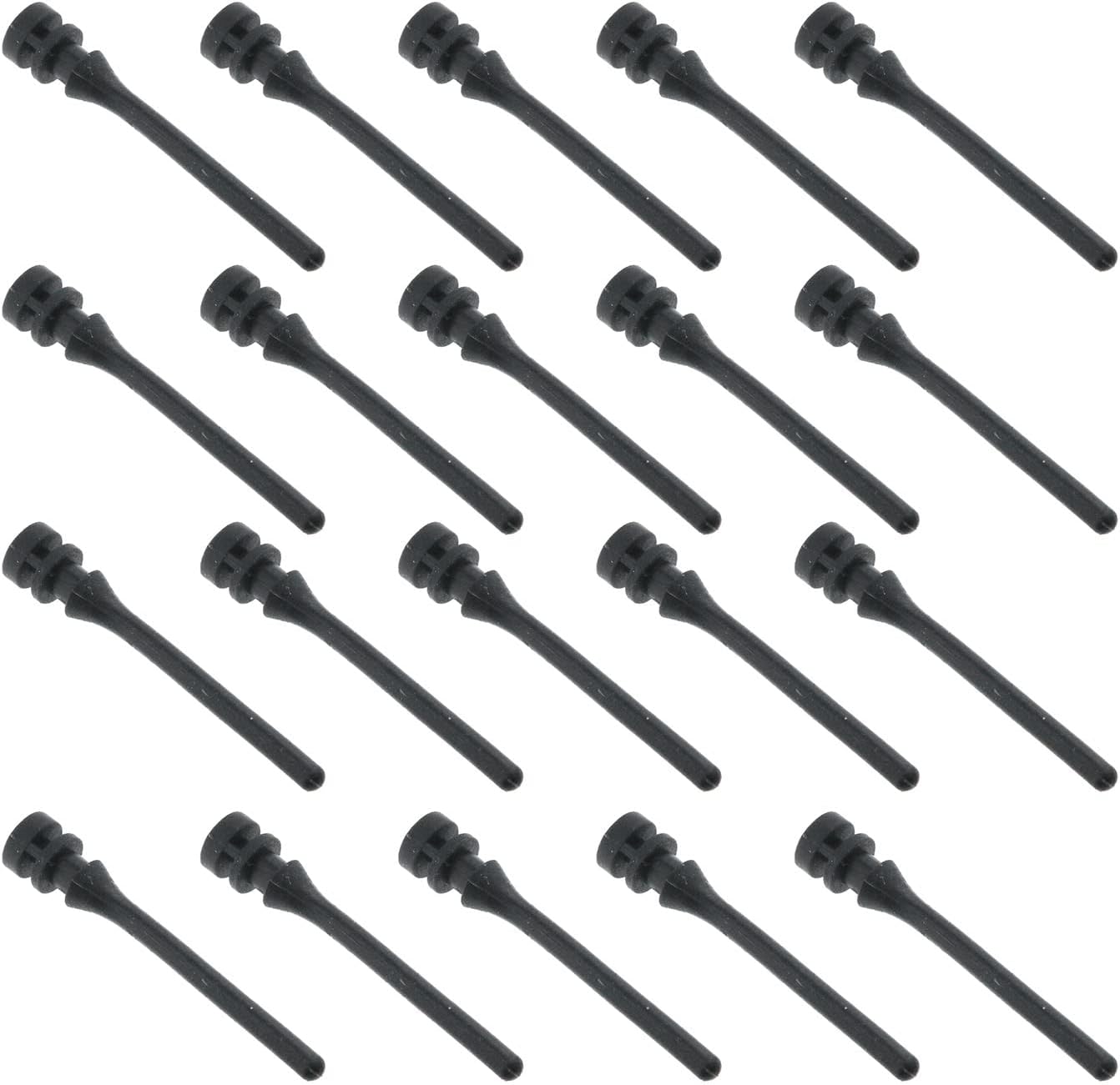 Amazon.com: MEETOOT 16PCS Black Rubber PC CPU/Case Fan Mounting Screws ...