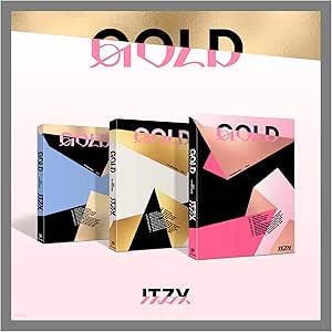 Amazon.com: ITZY Gold 2nd Album with Tracking (Standard Gold Version ...