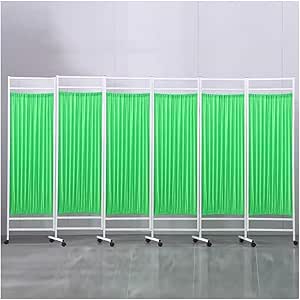 Medical Privacy Screen, Portable Mobile Room Divider Metal Frame ...