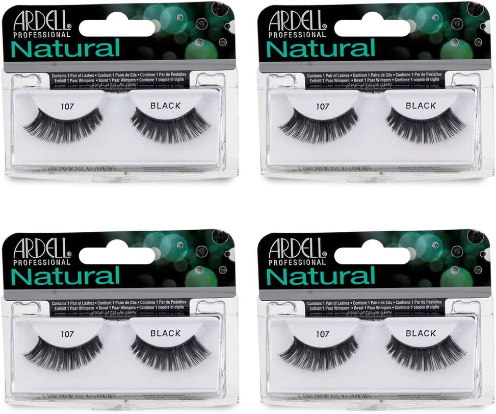 Amazon.com: Ardell Natural Lashes False Eyelashes Demi Pixies Black (4 ...
