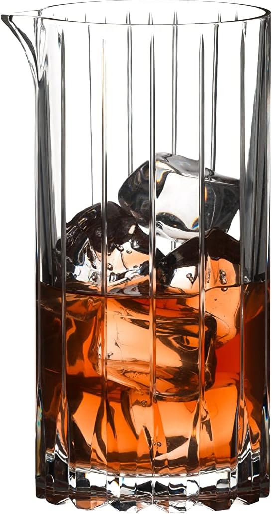 Amazon.com: Mixology & Craft 24oz Crystal Cocktail Mixing Glass ...