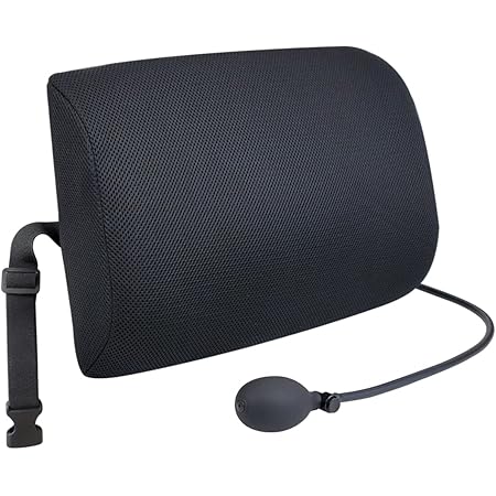 Amazon.com: Inflatable Lumbar Pillow for Airplane Travel Lumbar Support ...