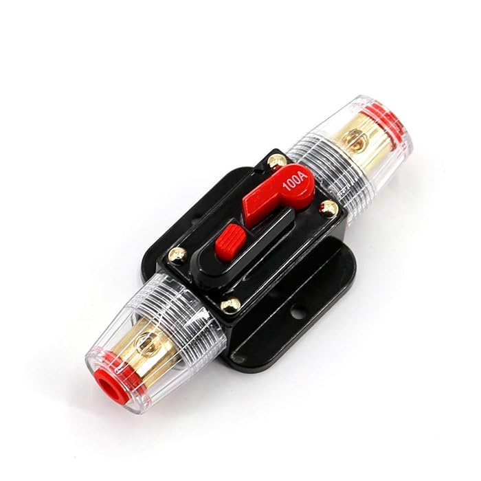 Buy UTSAUTO Circuit Breaker 100Amp Resettable Fuse Circuit Breaker Auto ...