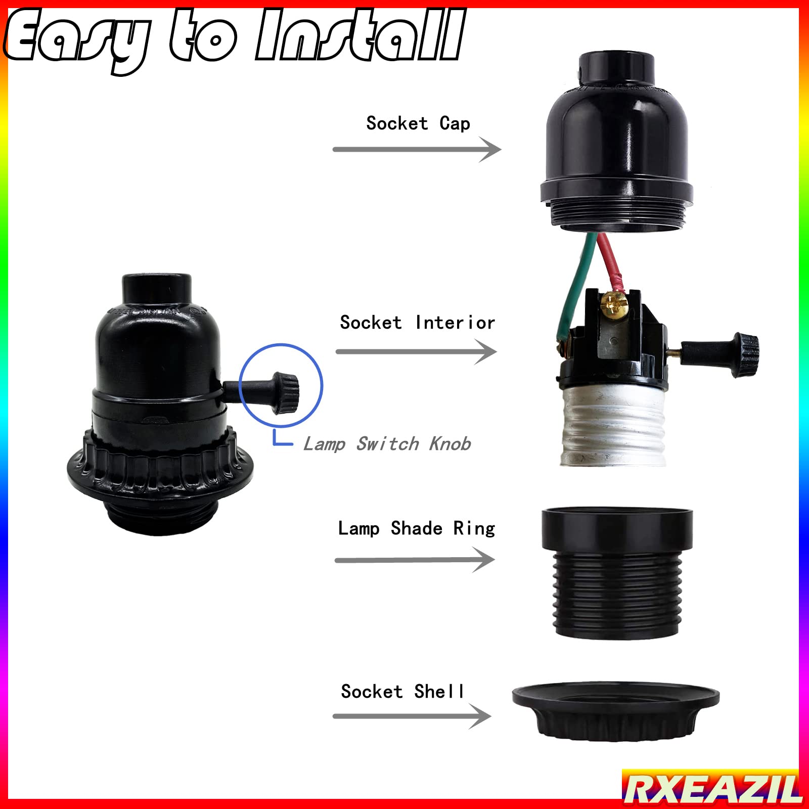 Diy Pole Lamp Switch Replacement DIY Mini Rotary Desk Lamp Dimmer