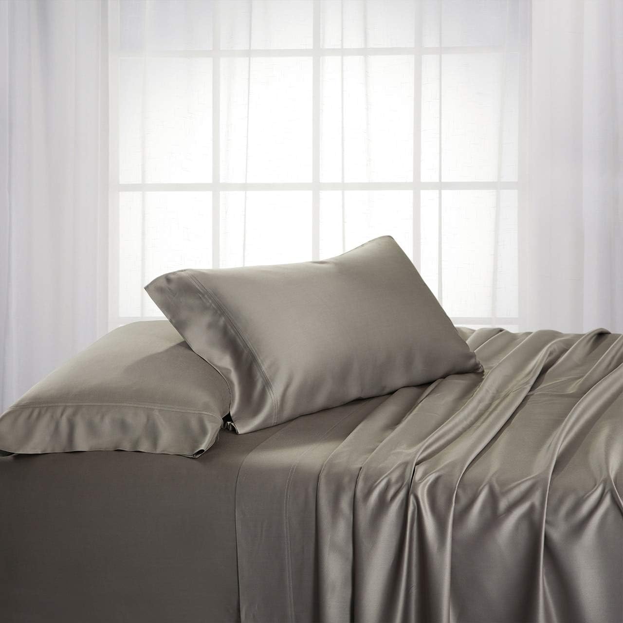 Amazon.com: Royal Hotel Bedding ABRIPEDIC Sheets, Viscose from Bamboo ...