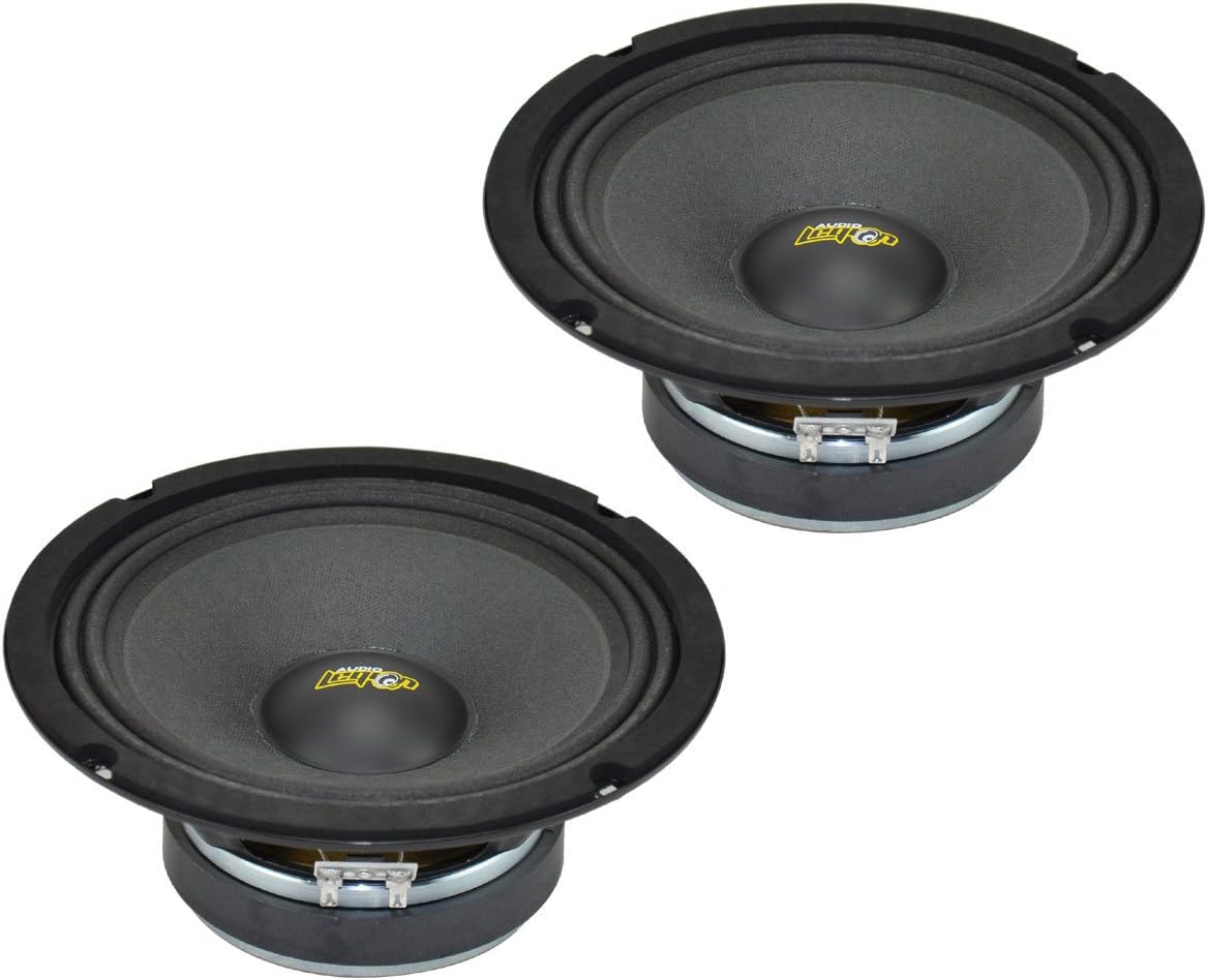 Amazon.com: Audio Legion ME8 8" 400 Watt Midrange Speakers - High ...