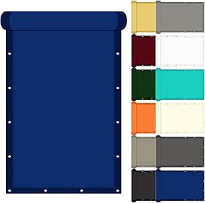 Amazon.co.jp: Veranda Blindfold Shades, 1.3 x 16.6 ft (3.5 x 4 m), Uv ...