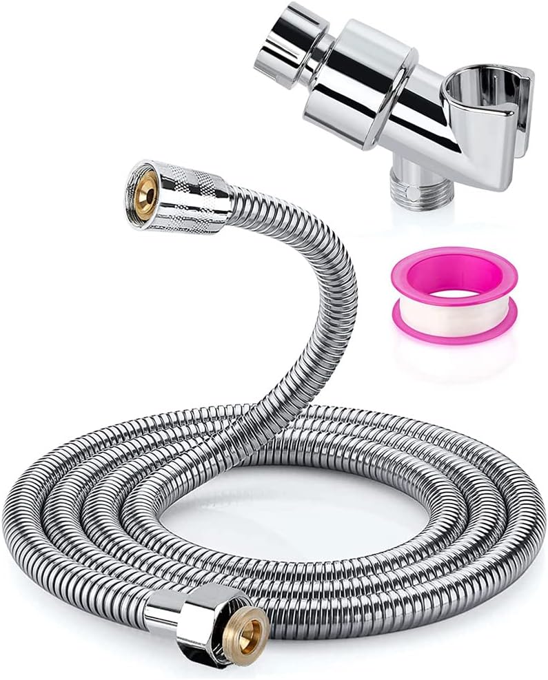 Handheld High Pressure Shower Head Hose, 79" Extra Long, Built-in ...