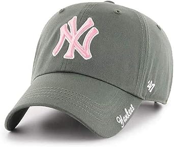 Amazon.com: '47 New York Yankees Women's Miata Clean Up Adjustable Hat ...