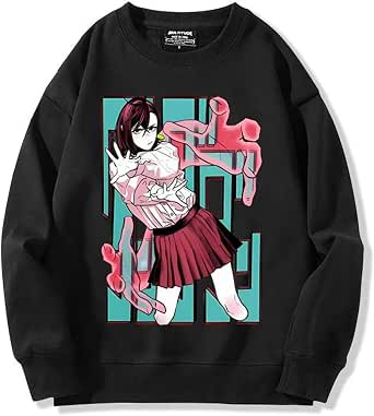 Amazon.com: Dandadan Costume Anime Digital Print Hooded Sweatshirt ...