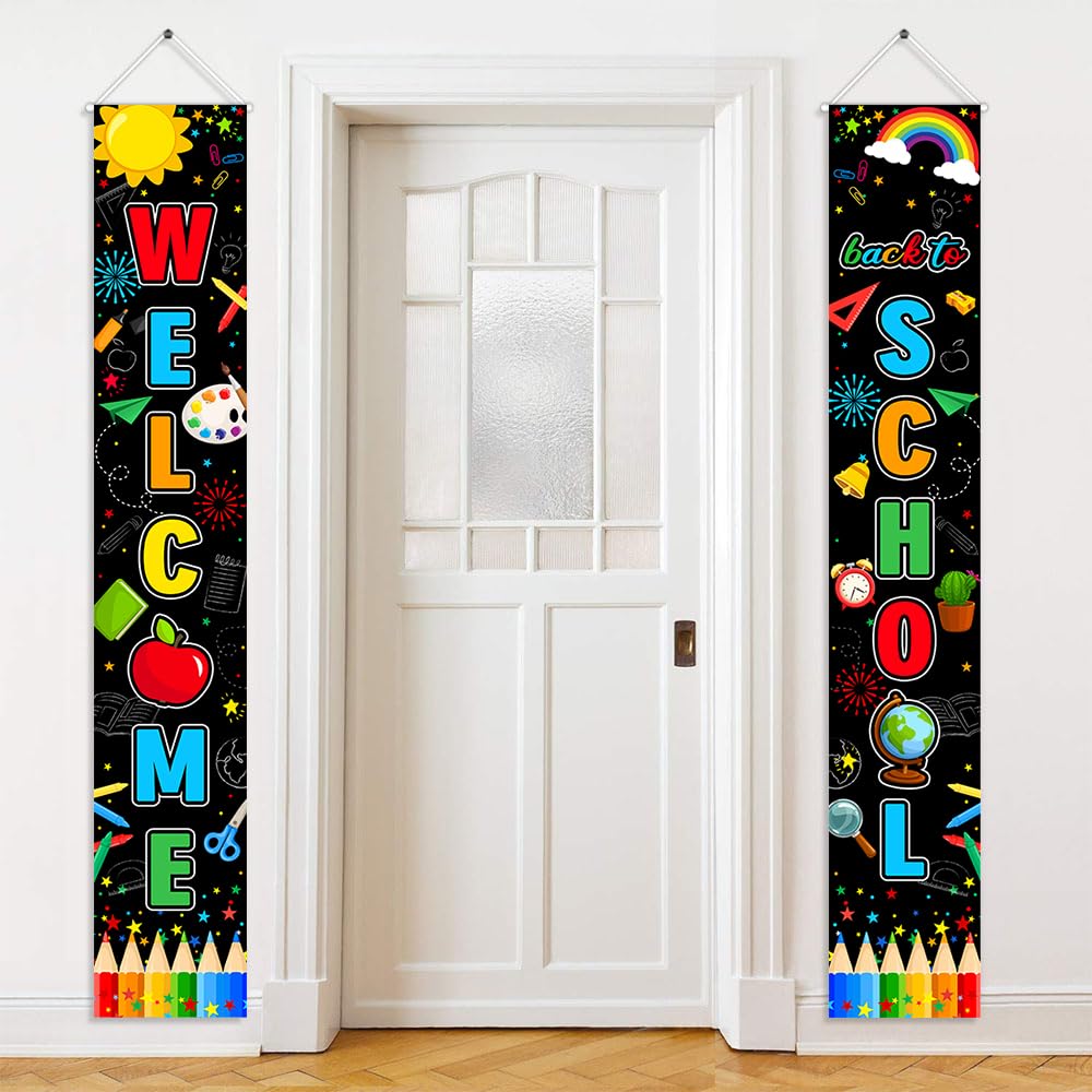 Amazon.com: Avezano Back To School Party Banner Welcome Back to School ...