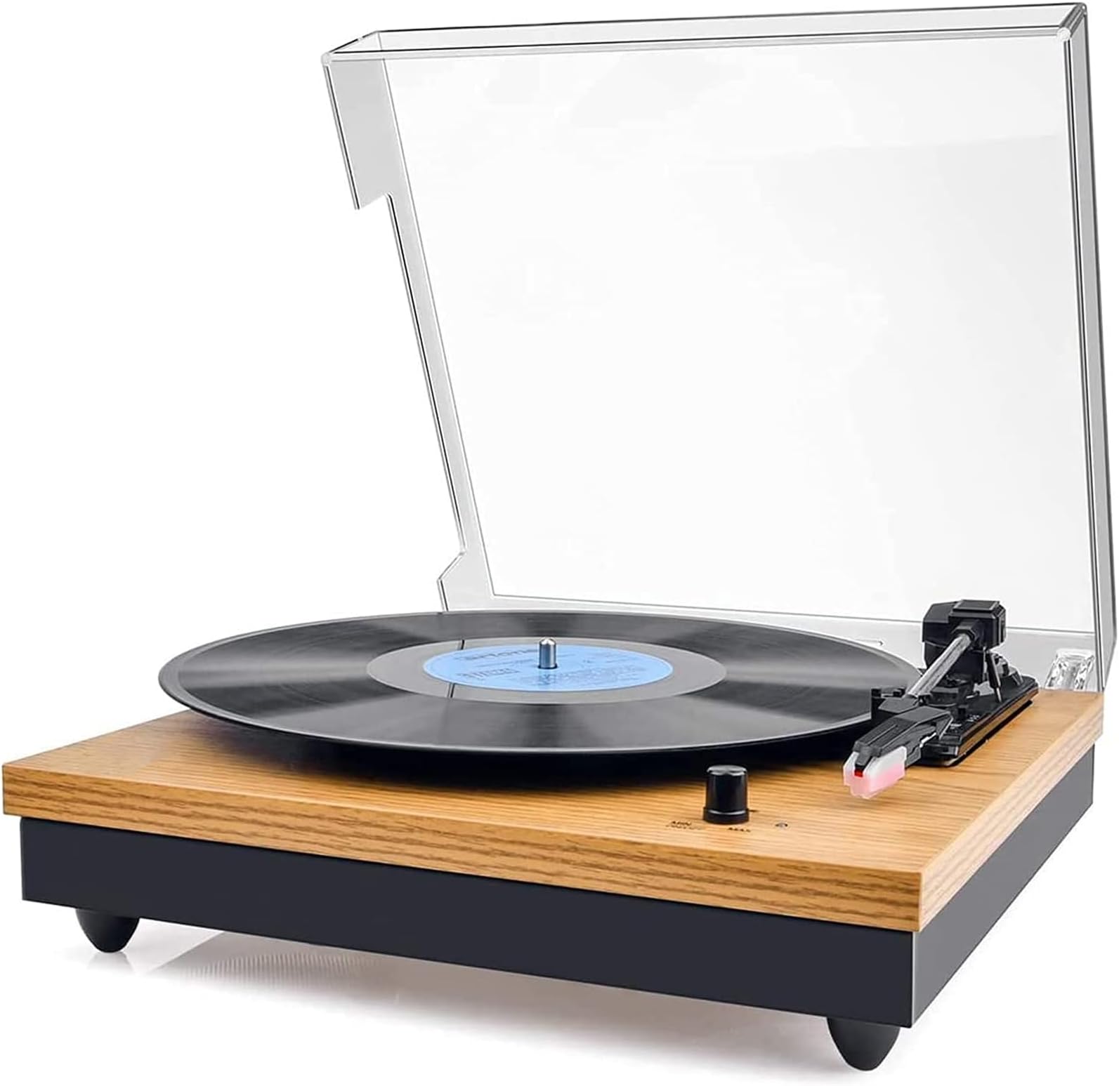 Amazon.com: Exceart Record Player Turntable Vintage Vinyl LP Turntable ...
