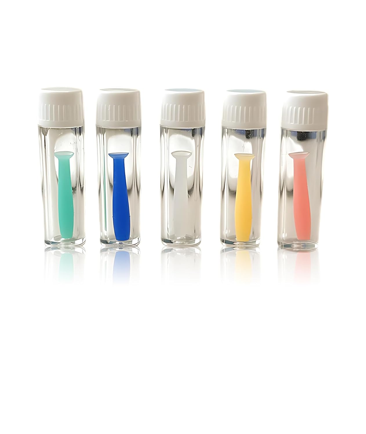 5 Pcs Lens Applicator Tool, Soft Contact Lens Suction Sticks for Eyes ...