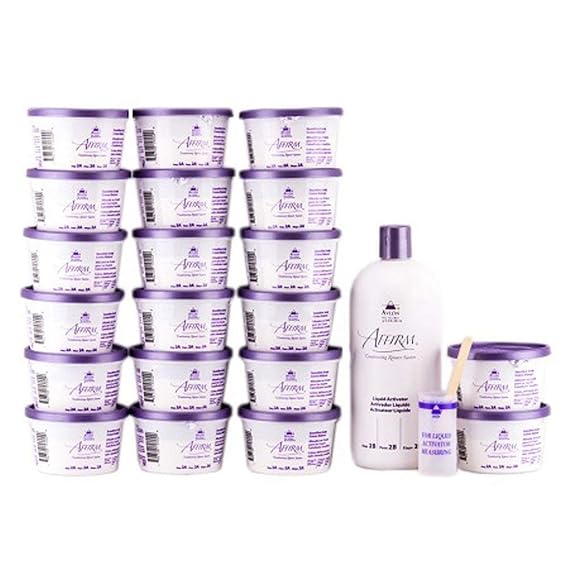 Amazon.com : Avlon Affirm Moisture Plus Conditioning Relaxer Kit for ...