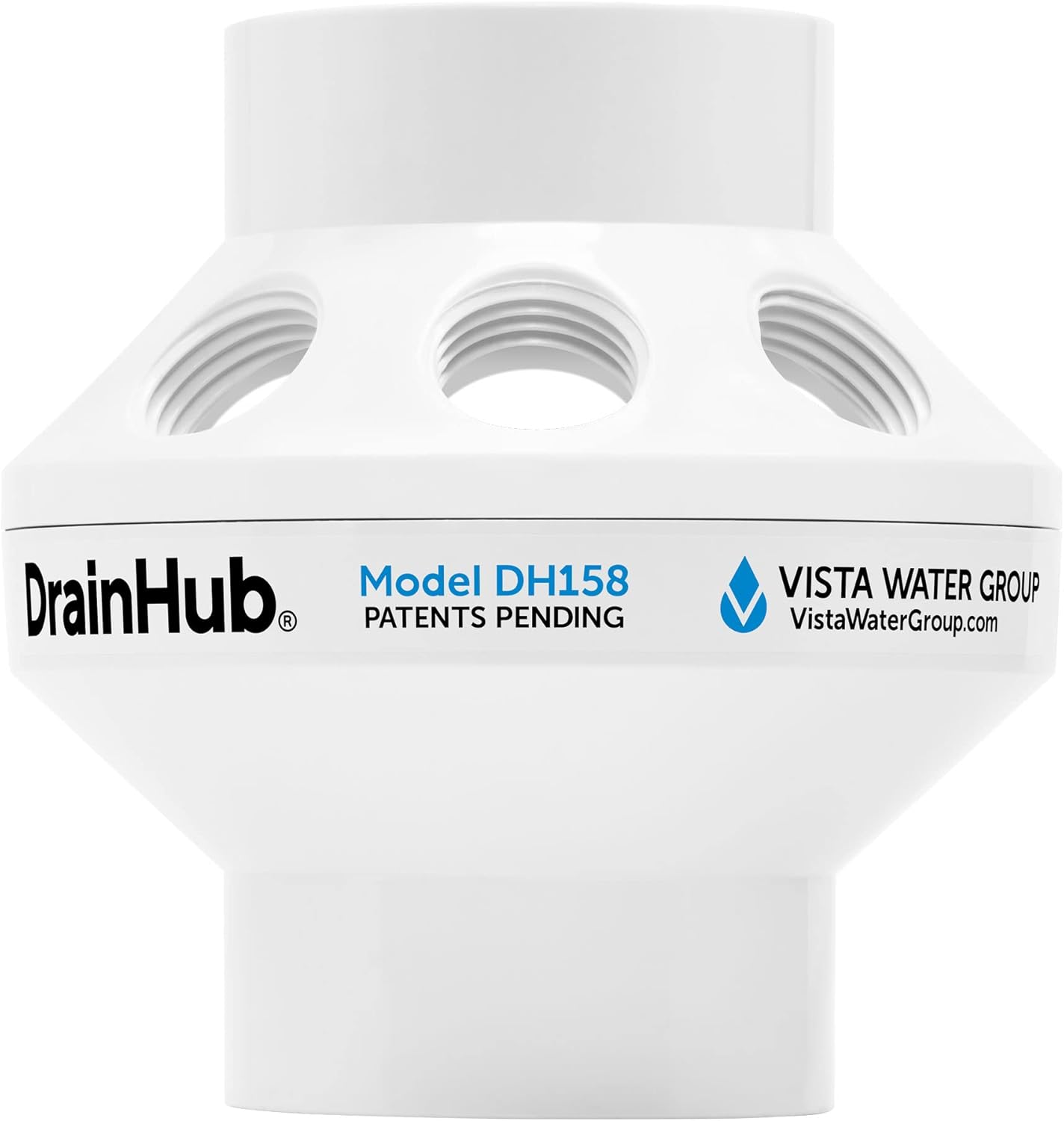 Amazon.com: DrainHub | Multiple-Port Drain Adapter | 8 Inputs | Connect ...