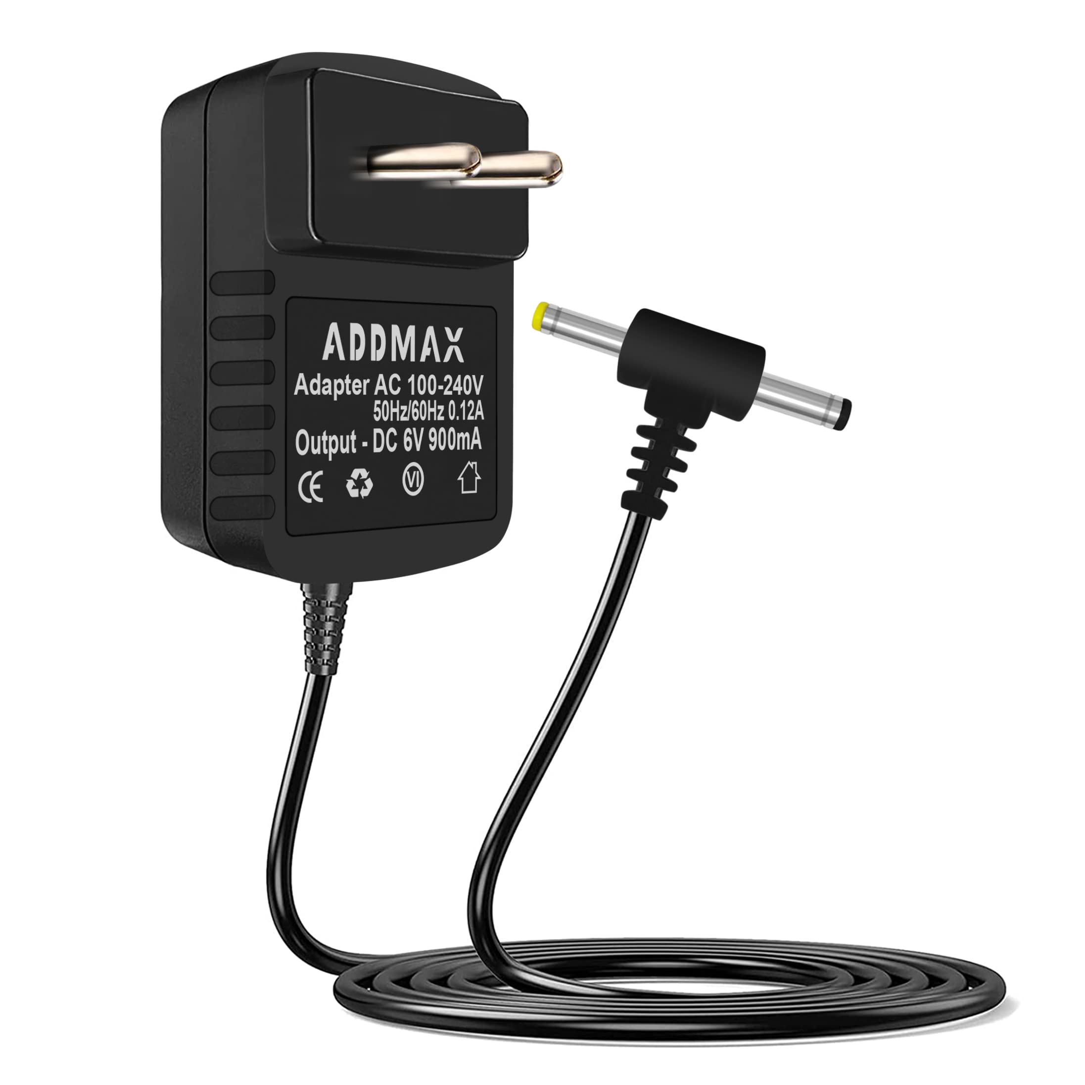 ADDMAX AC Power Adapter for Omron Blood Pressure Monitors (5, 7, 10 ...