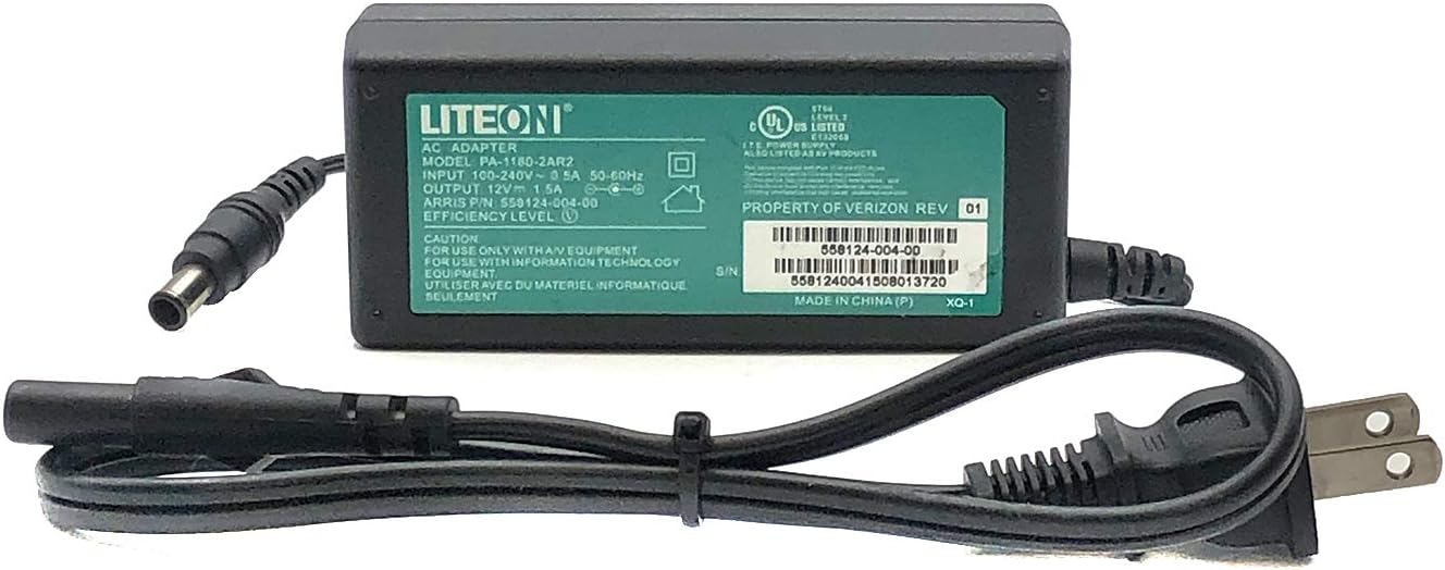 Amazon.com: Liteon PA-1180-2AR2 AC Adapter for Arris fios IPC1100 ...