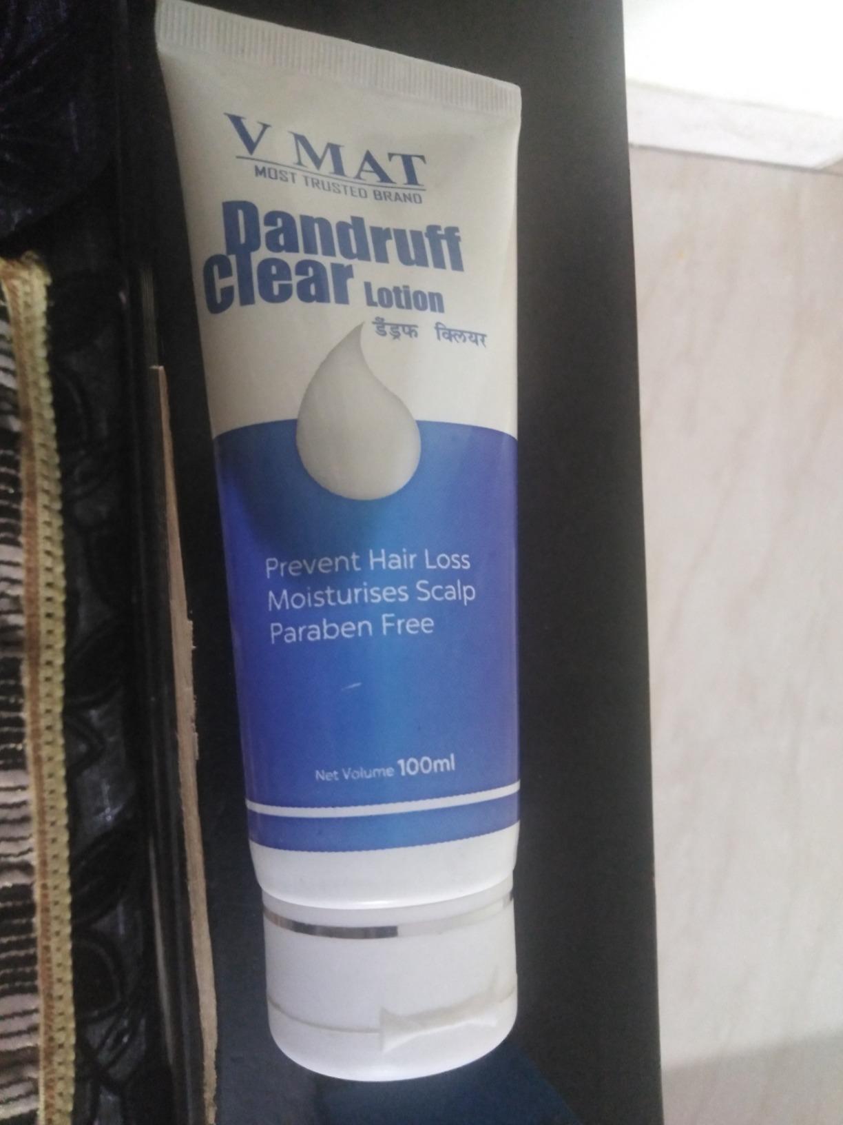 V MAT DANDRUFF CLEAR LOTION 100ml : Amazon.in: Beauty