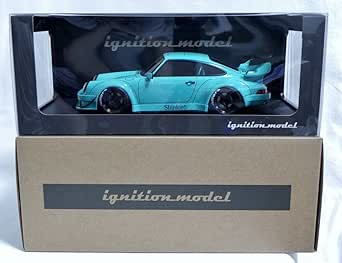 Amazon.co.jp: IG 2479 1/18 RWB 930 Light Blue Shinkiro イグニッションモデル RAUH ...