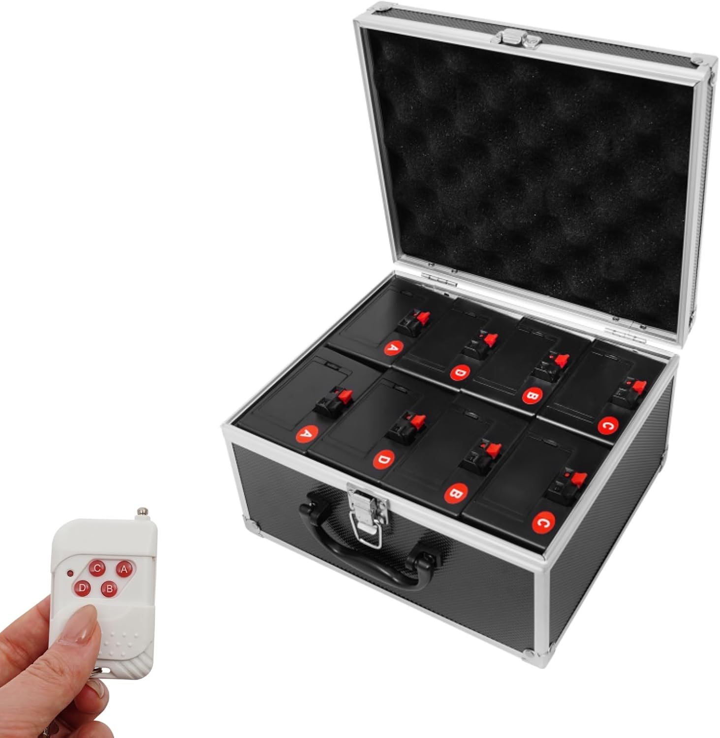 Amazon.com: 8-Base Cold Spark Machine, Electric Spark Fountain with ...