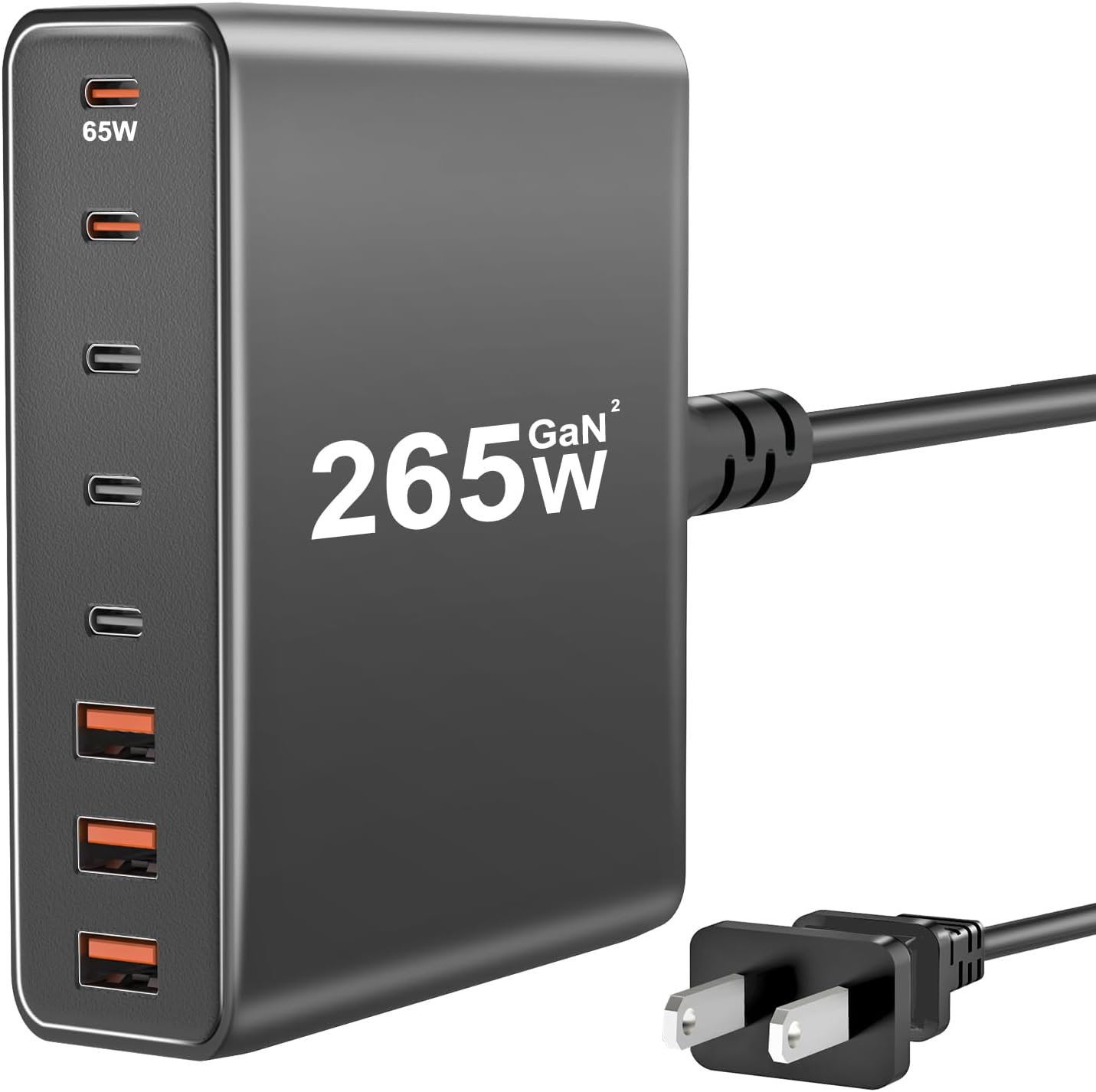 Amazon.com: USB C Charger, 265W 8 Ports USB C Charging Station for ...