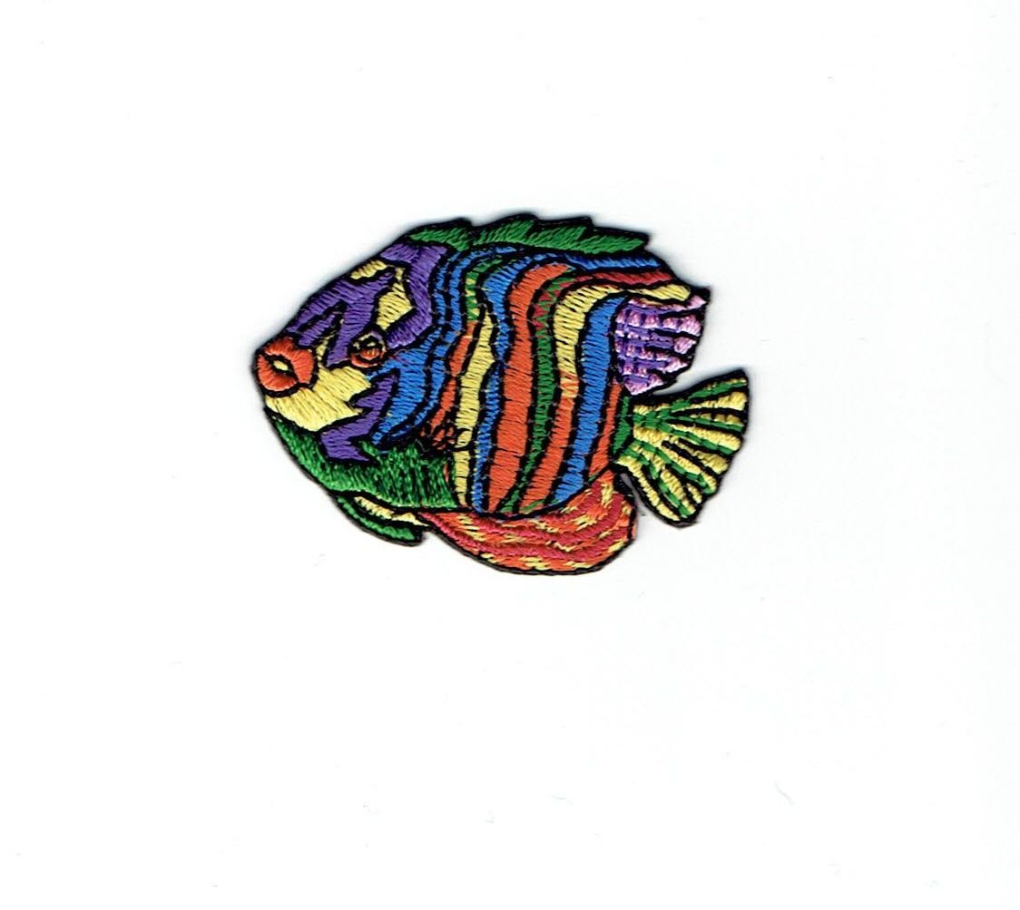 Tropical Fish Embroidery Designs