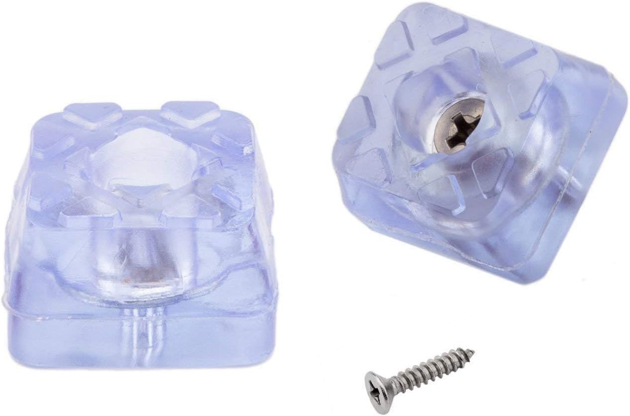 20 PCS Silicone Square Furniture Pads,Non Slip Non Skid Furniture Feet ...